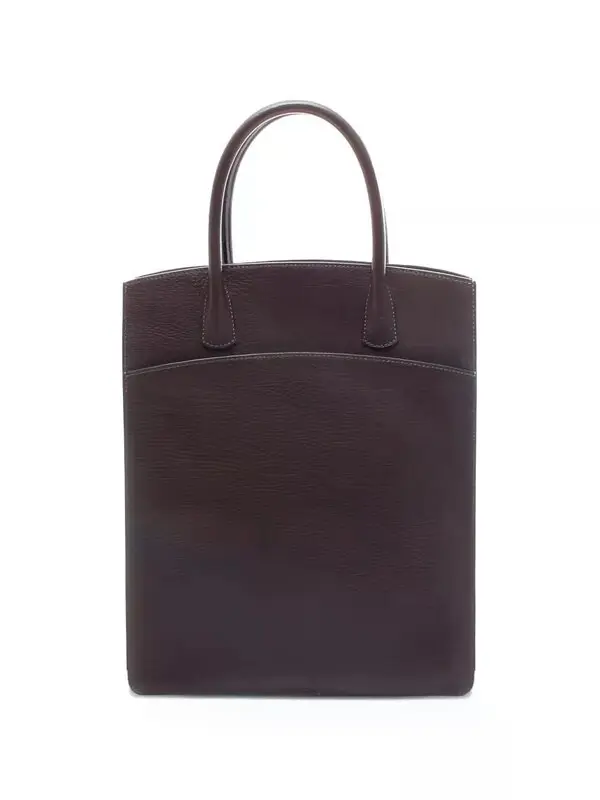Hermès 2002 Fjord Leather Tote Bag