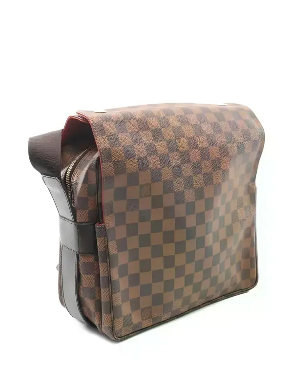 LOUIS VUITTON 1999 Naviglio Damier Messenger Bag - Brown
