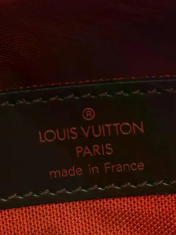 LOUIS VUITTON 1999 Naviglio Damier Messenger Bag - Brown
