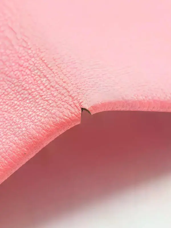 Hermès 2024 Calvi Leather Coin Purse - Pink