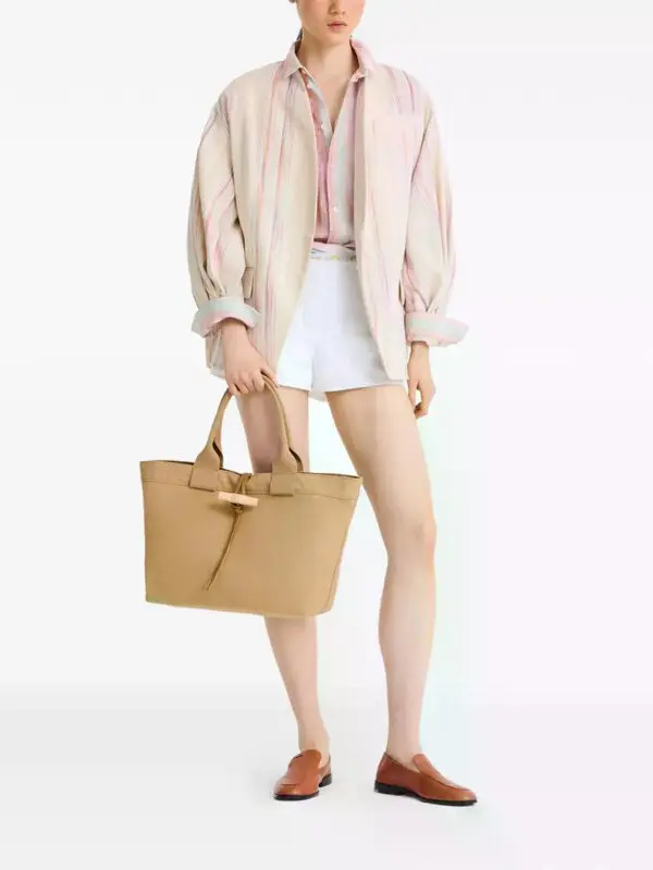 Longchamp Le Roseau Tote Bag - Neutrals