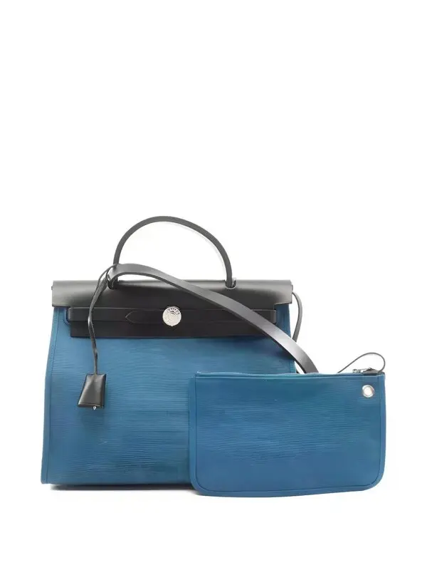 Hermès Pm 2017 Herbag Tote Bag - Blue