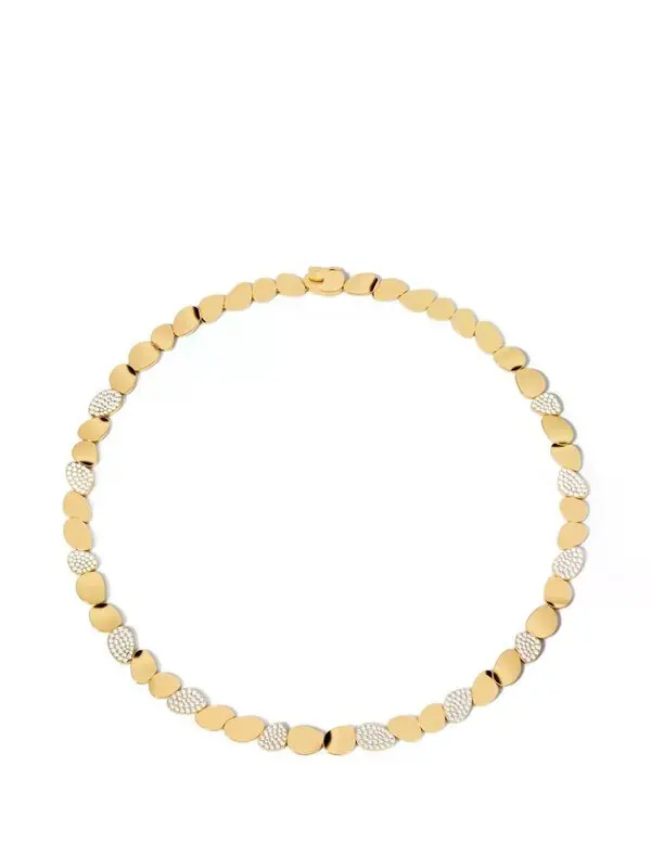 APM MONACO Galet Choker Necklace - Gold