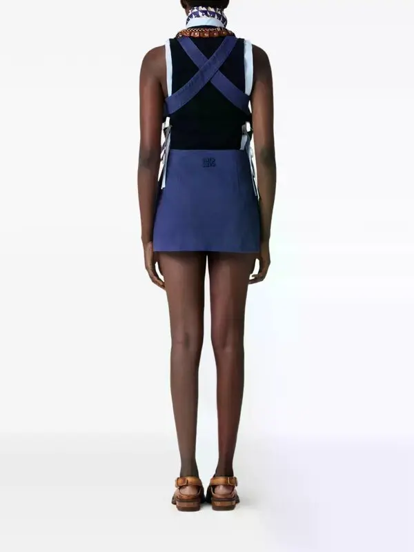 Miu Miu Backless Mini Dress