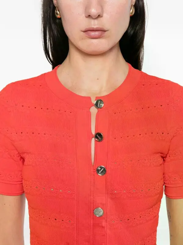 Sandro Midi Button-up Dress