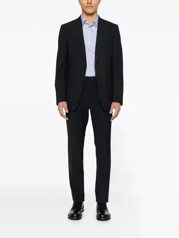 Sandro Striped Buttoned Shirt - Blue