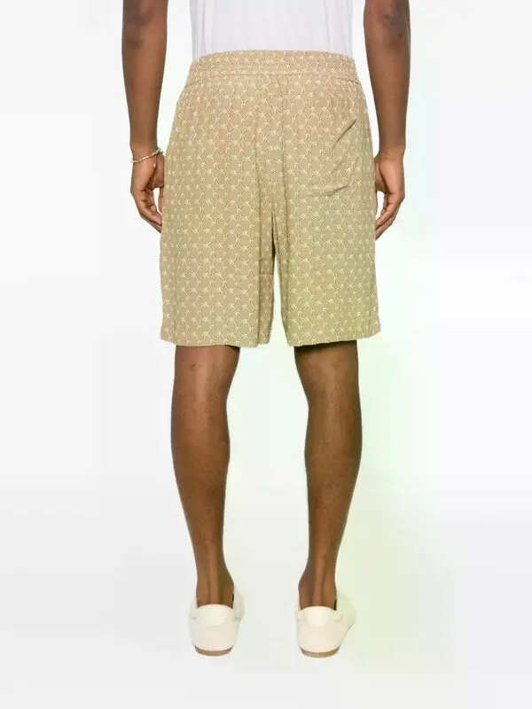 Sandro Geometric-pattern Shorts