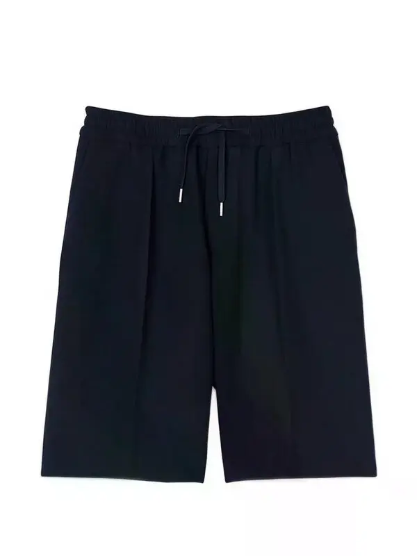 Sandro Jersey Bermuda Shorts - Blue