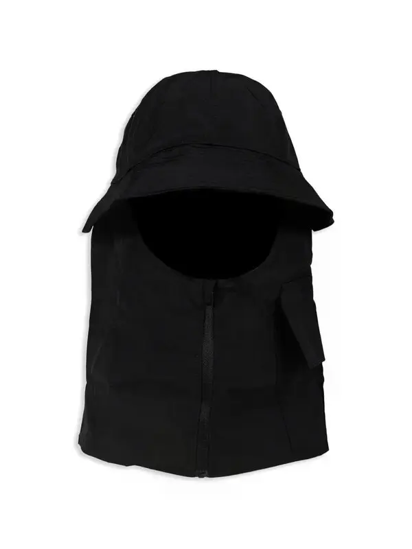 Y3 Drawstring Utility Hood - Black