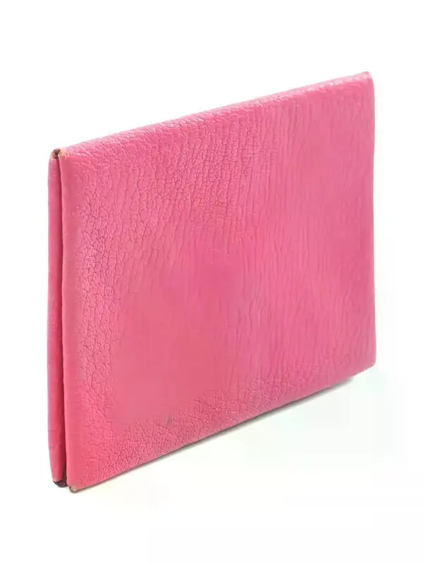 Hermès 2007 Silver Hardware Coin Purse - Pink