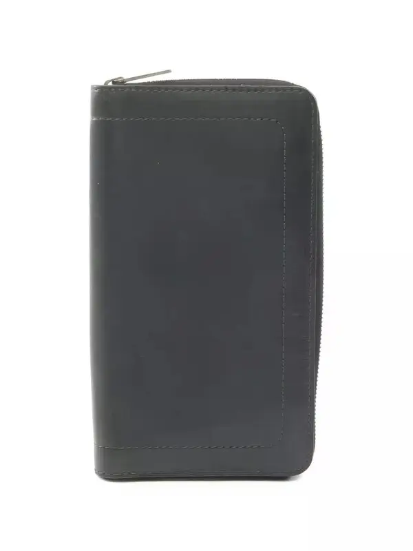LOUIS VUITTON 2010 Zippy Organizer Leather Wallet - Black