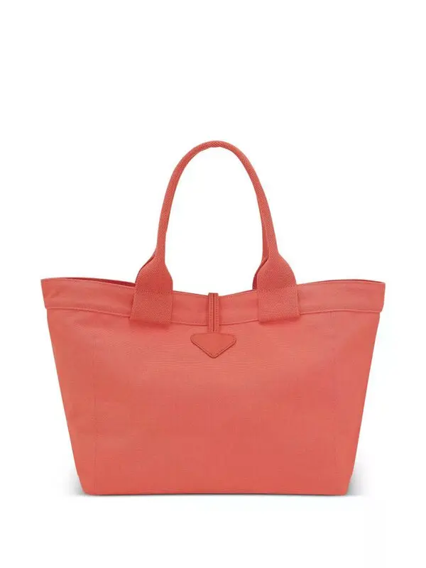 Longchamp Le Roseau Large Tote - Orange