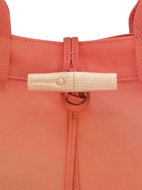 Longchamp Le Roseau Large Tote - Orange
