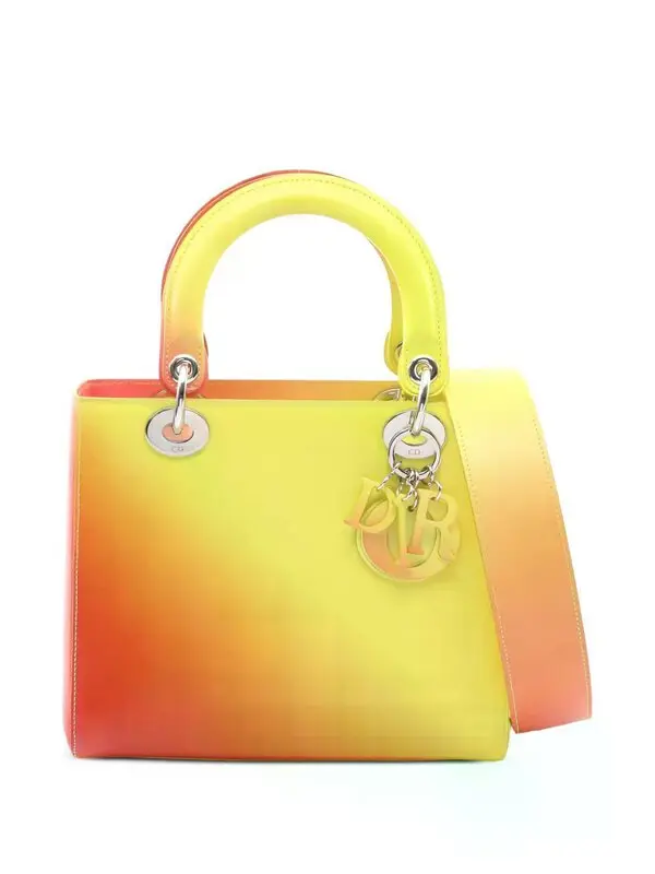 Dior Lady Tote - Yellow