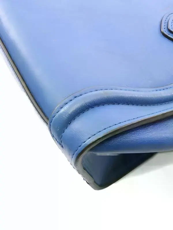 Celine 2000s Nano Luggage Shopper Tote - Blue