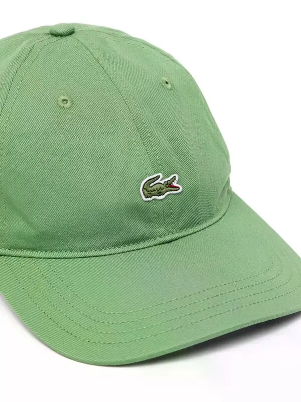 Lacoste Logo-patched Cap - Green