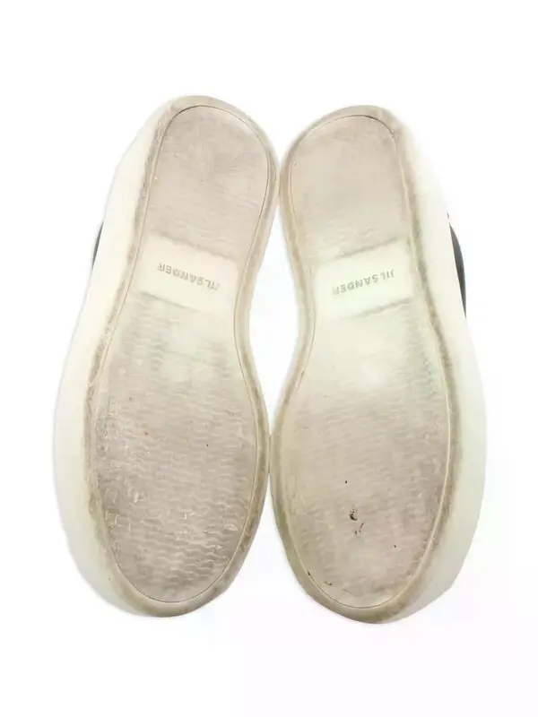 JIL SANDER 2010s Platform Leather Sneakers