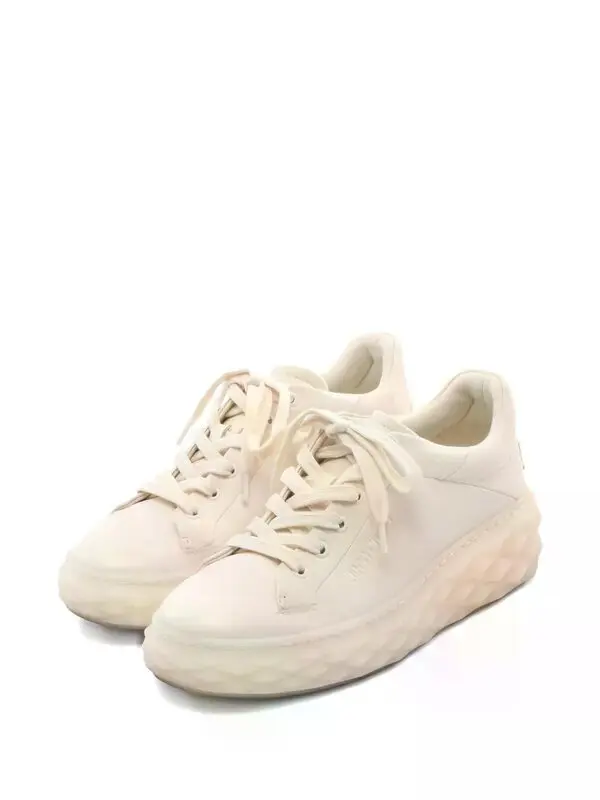 JIMMY CHOO 2010s Leather Sneakers