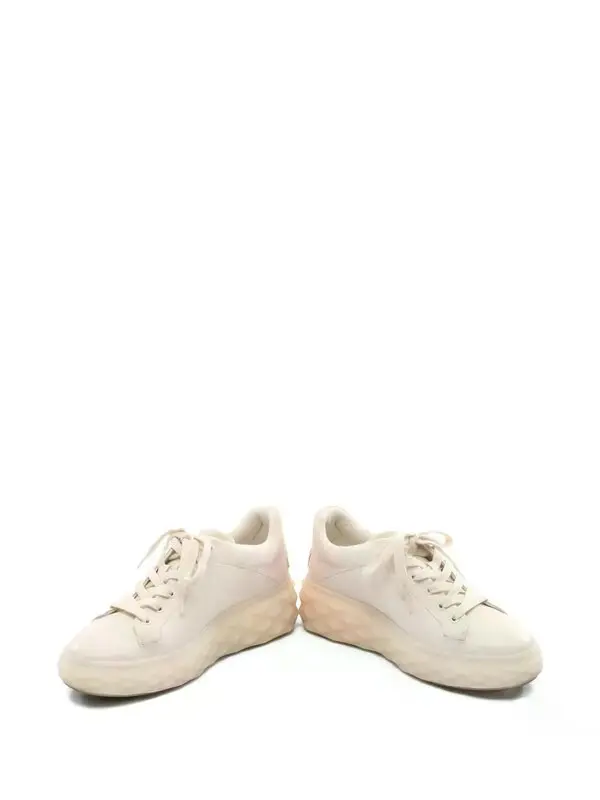 JIMMY CHOO 2010s Leather Sneakers