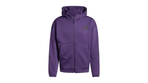 Adidas Z.n.e. Full-zip Hooded Track Jacket - Aurora Plum