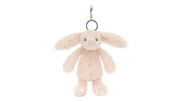 JELLYCAT Bashful Bunny Bag Charm Ii Blush Bas4elbc