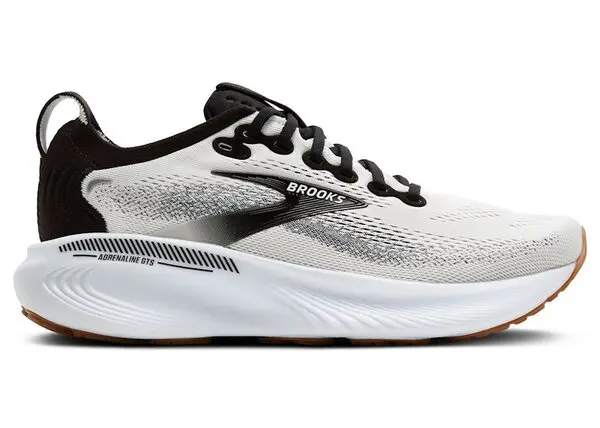 Brooks Adrenaline Gts 25 Gum Athletic Sneakers - White/black