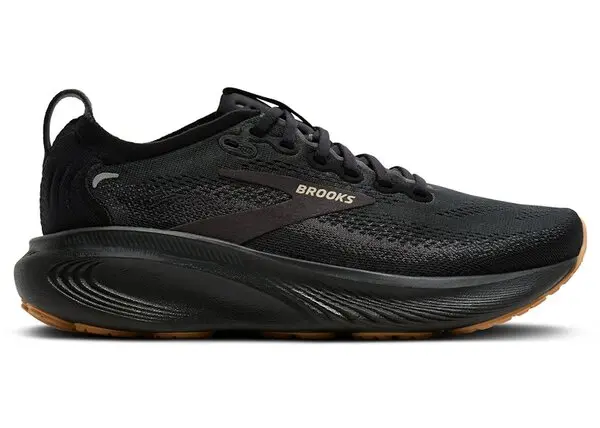 Brooks Athletic Lace Up Sneakers - Black Biscuit