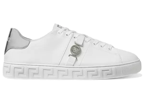 Versace Greca La Medusa Sneakers - White/silver