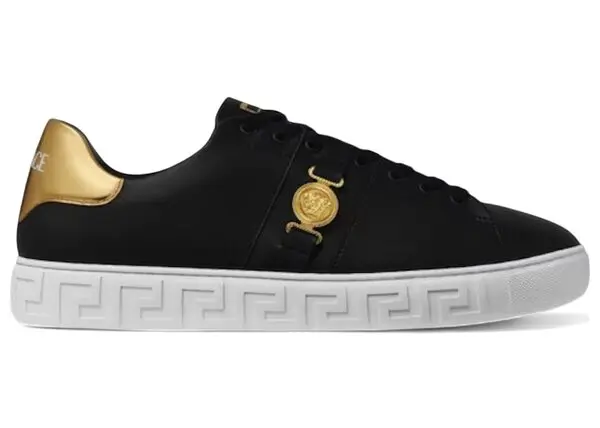 Versace Greca La Medusa Embellished - Black/gold