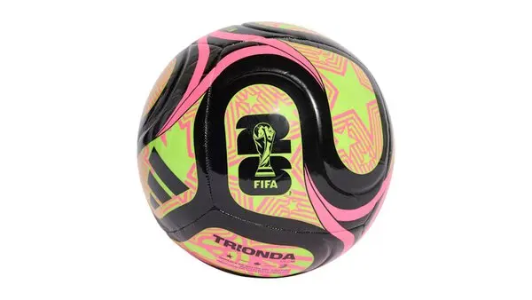 Adidas Fifa World Cup 2026 Trionda Club Ball - Black/lucid Lemon/lucid Pink