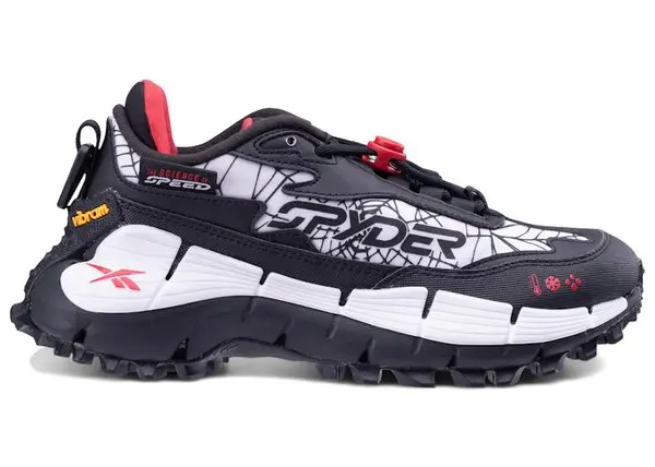 REEBOK Zig Kinetica 2.5 Edge Spyder Sneakers - White/core Black/scarelet Red