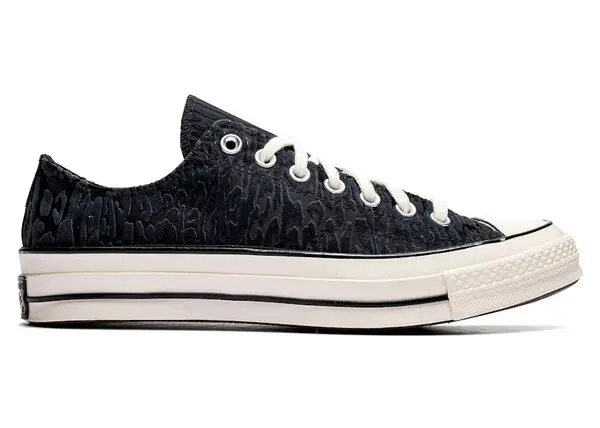CONVERSE Chuck 70 Ox Satin Leopard - Black/total Eclipse/egret