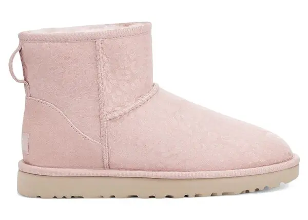 UGG Classic Mini Snow Leopard Boot - Quartz