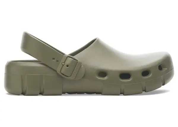 BIRKENSTOCK Birki Clogs - Khaki