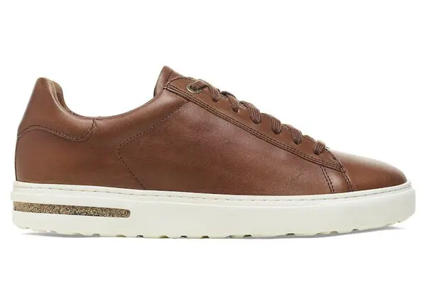 BIRKENSTOCK Bend Low Leather Sneakers - Cognac