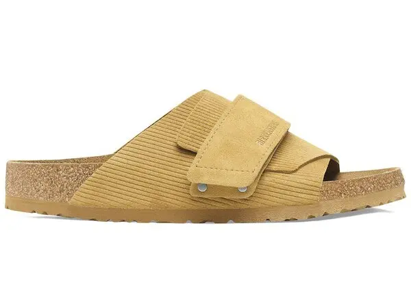BIRKENSTOCK Kyoto Suede Embossed Slides