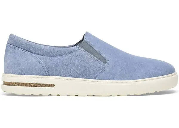 BIRKENSTOCK Oswego Suede Leather Slip-on - Elemental Blue