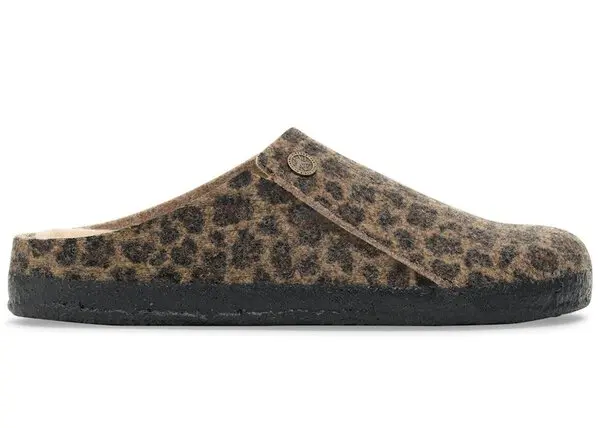 BIRKENSTOCK Zermatt Wool Felt Leopard Toffee - Leo Toffee