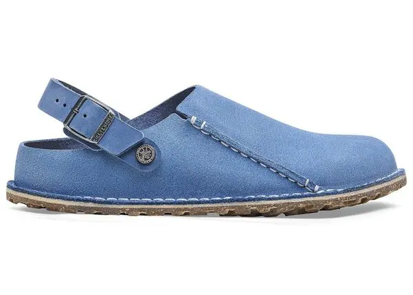 BIRKENSTOCK Lutry Premium Suede - Elemental Blue