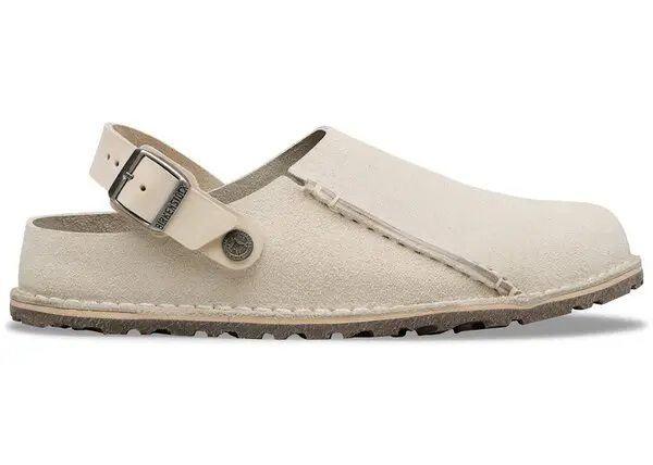 BIRKENSTOCK Lutry Premium Suede - Oyster