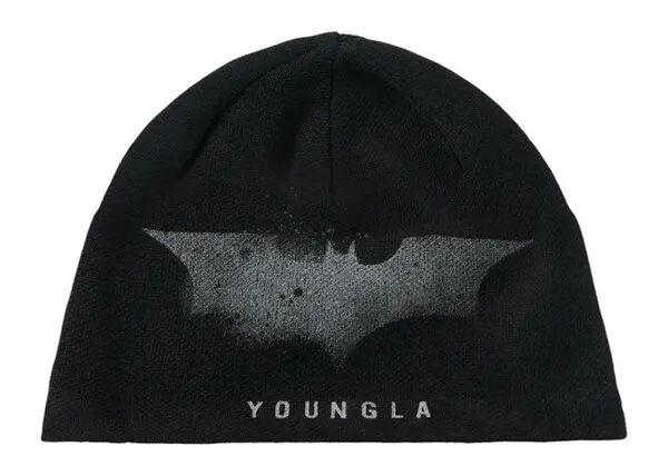YOUNGLA X Batman Beanie - Black