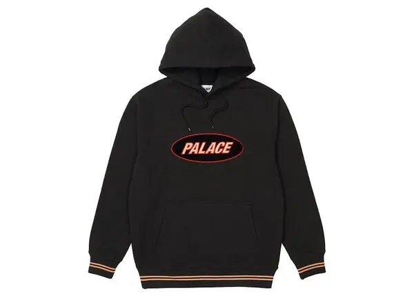 PALACE Oval Hood - Black