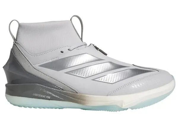 Adidas Adizero Impact+ 2.0 Turf - Team Light Grey/silver Metallic/team Grey Four