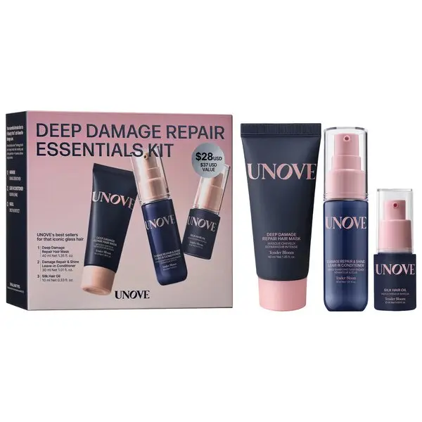 UNOVE Deep Damage Repair Mini Trio Hair Set - One-color
