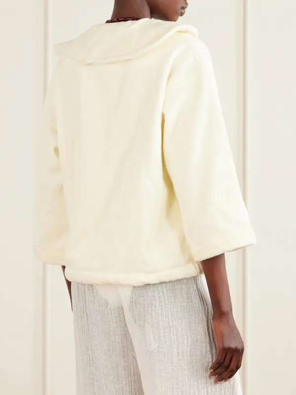 Lisa Marie Fernandez Sailor Cotton-terry Top