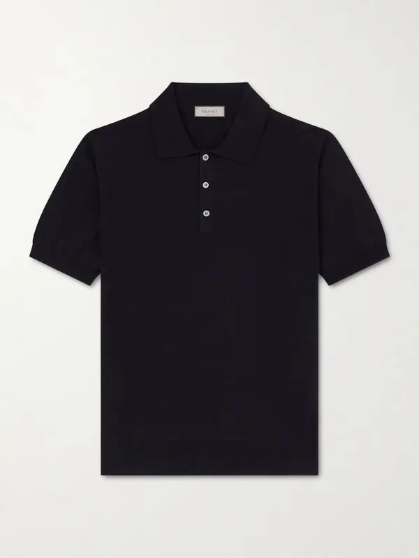 Canali Cotton Polo Shirt