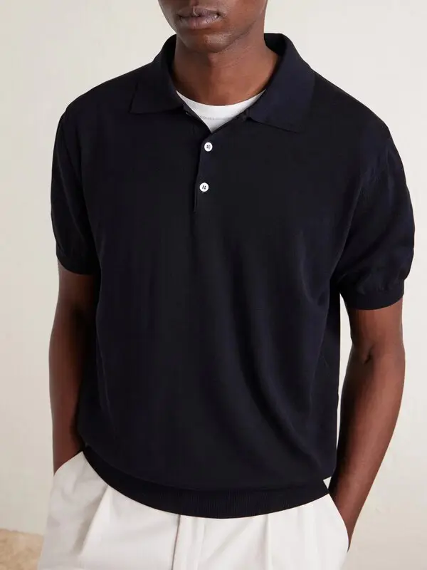 Canali Cotton Polo Shirt