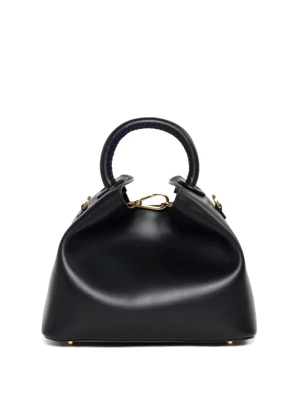 ELLEME Baozi Leather Handbag - Black