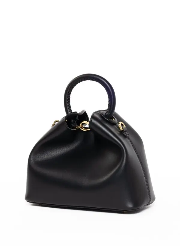 ELLEME Baozi Leather Handbag - Black