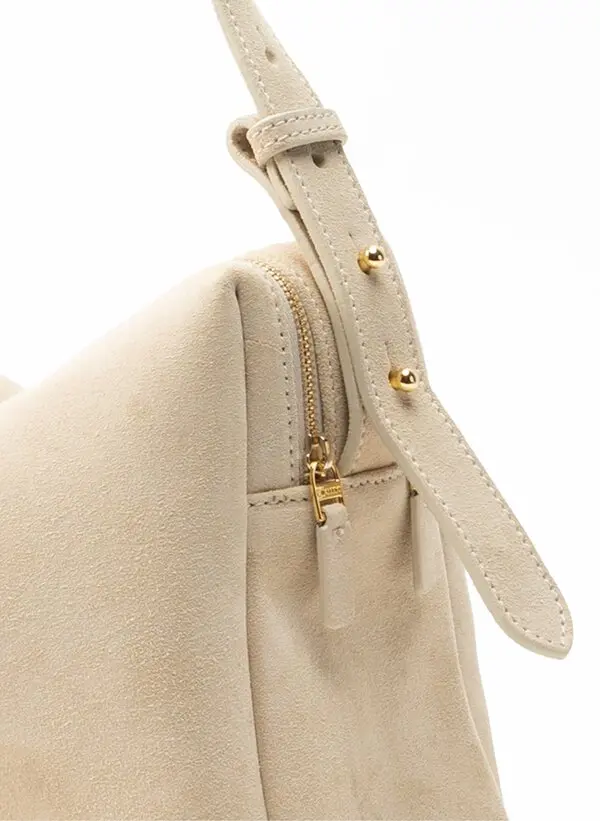 ELLEME Trousse Large Suede - Sand